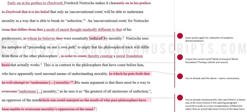 Proofreading & Editing Examples| Proofreading Service